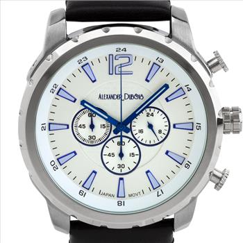 Alexander Dubois Margaux Men's Watch Multi-Textured and Layered Dial ...