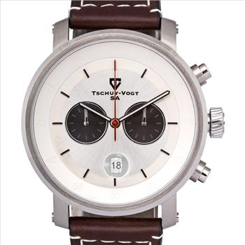 Tschuy-Vogt A20 Havoc Men's Swiss Chronograph Watch 44mm Case Sapphire ...