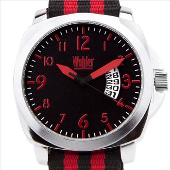 Wohler Ajax Men's sport watch, NATO strap, bold luminescent colors ...