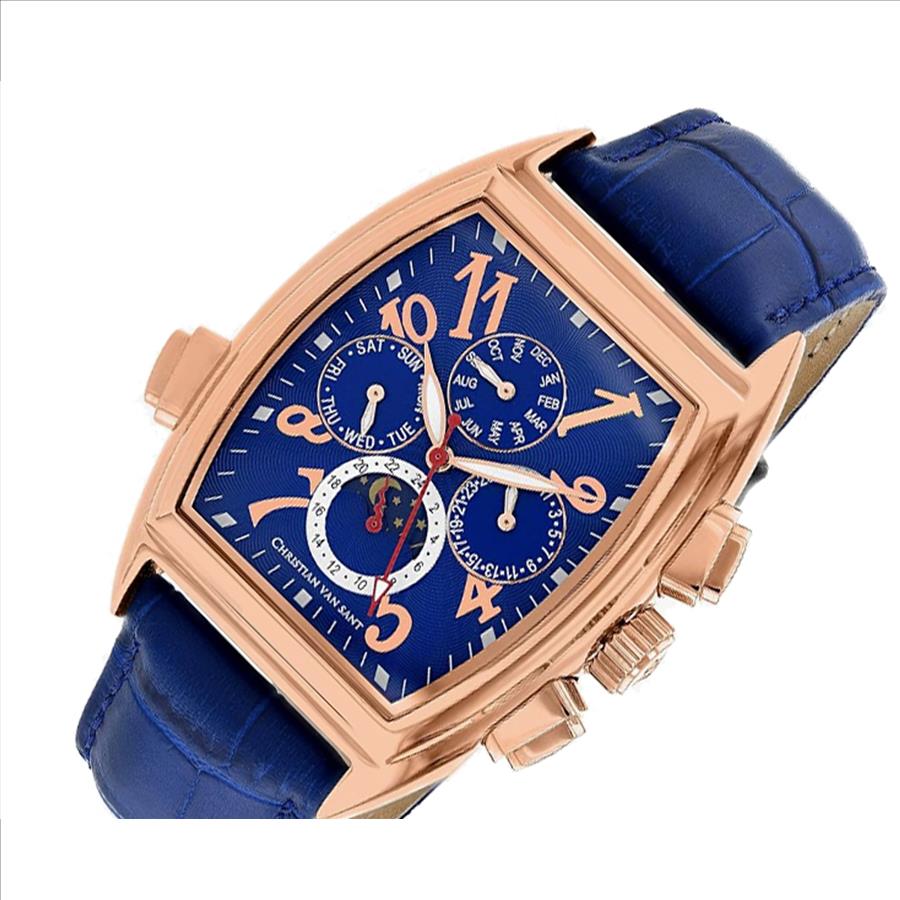 Christian Van Sant Watches, Men's Grandeur Automatic ,Sun-Moon Phase ...