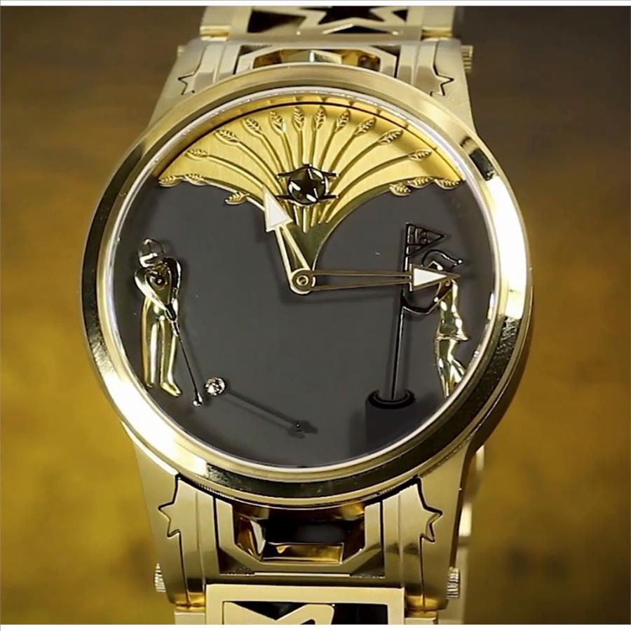 Watchstar 48MM Limited Edition Swiss Made Patented Movement Men's Golf ...