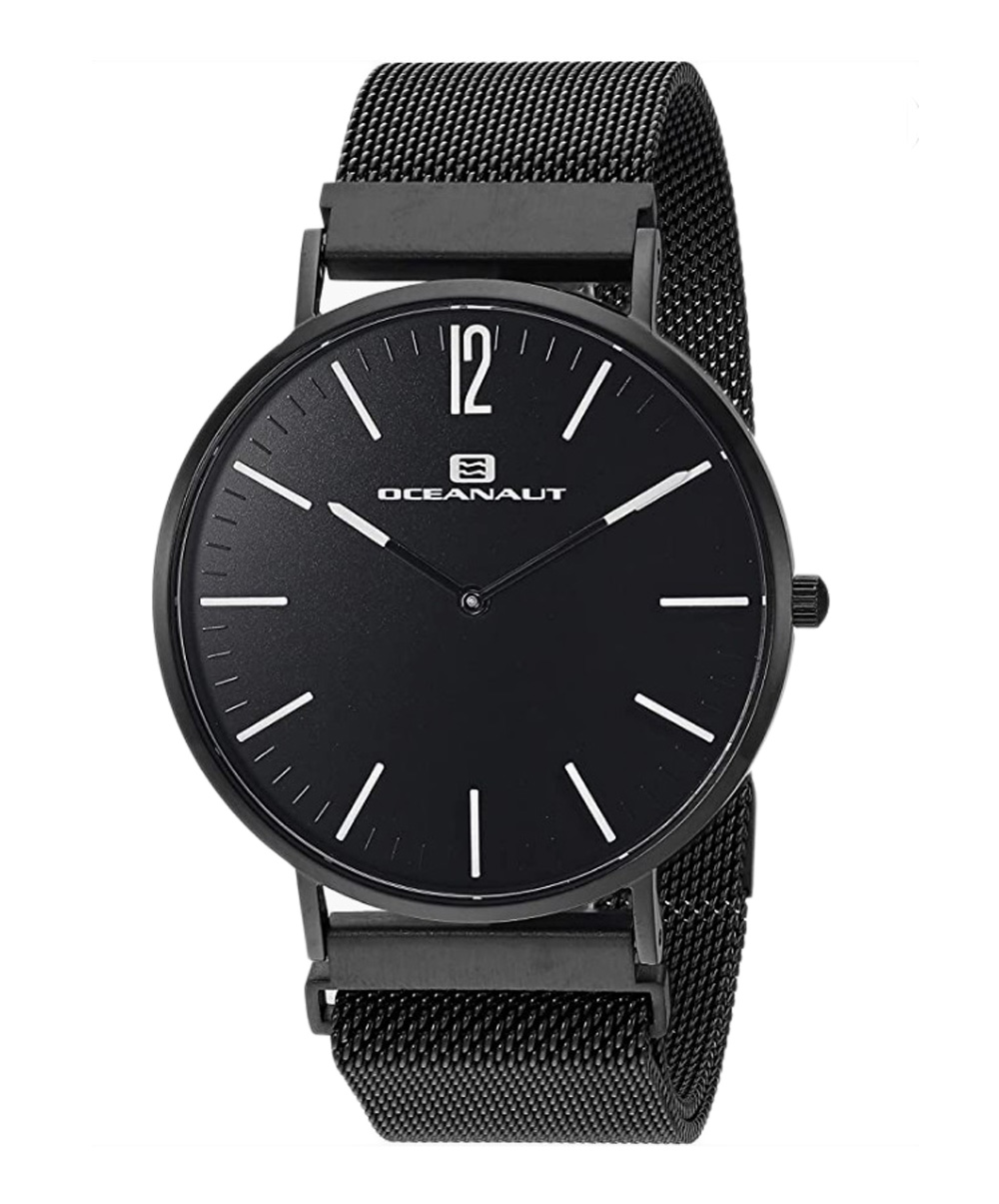 Oceanaut Men's Magnete, Slim Watch, Black-IP 3-hands Dial, OC0103 ...