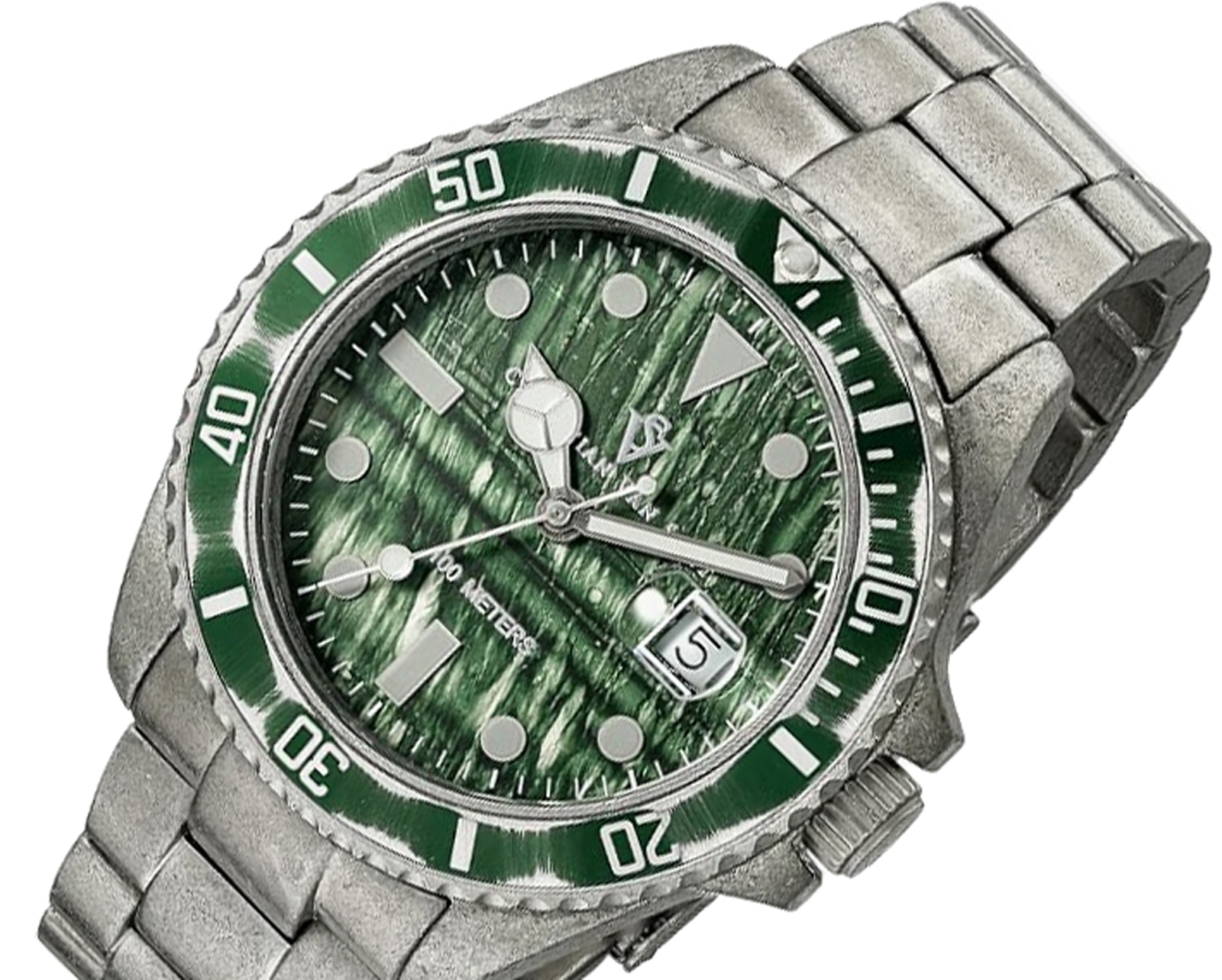 Christian Van Sant Men's Montego Analog Display Quartz Silver Watch ...