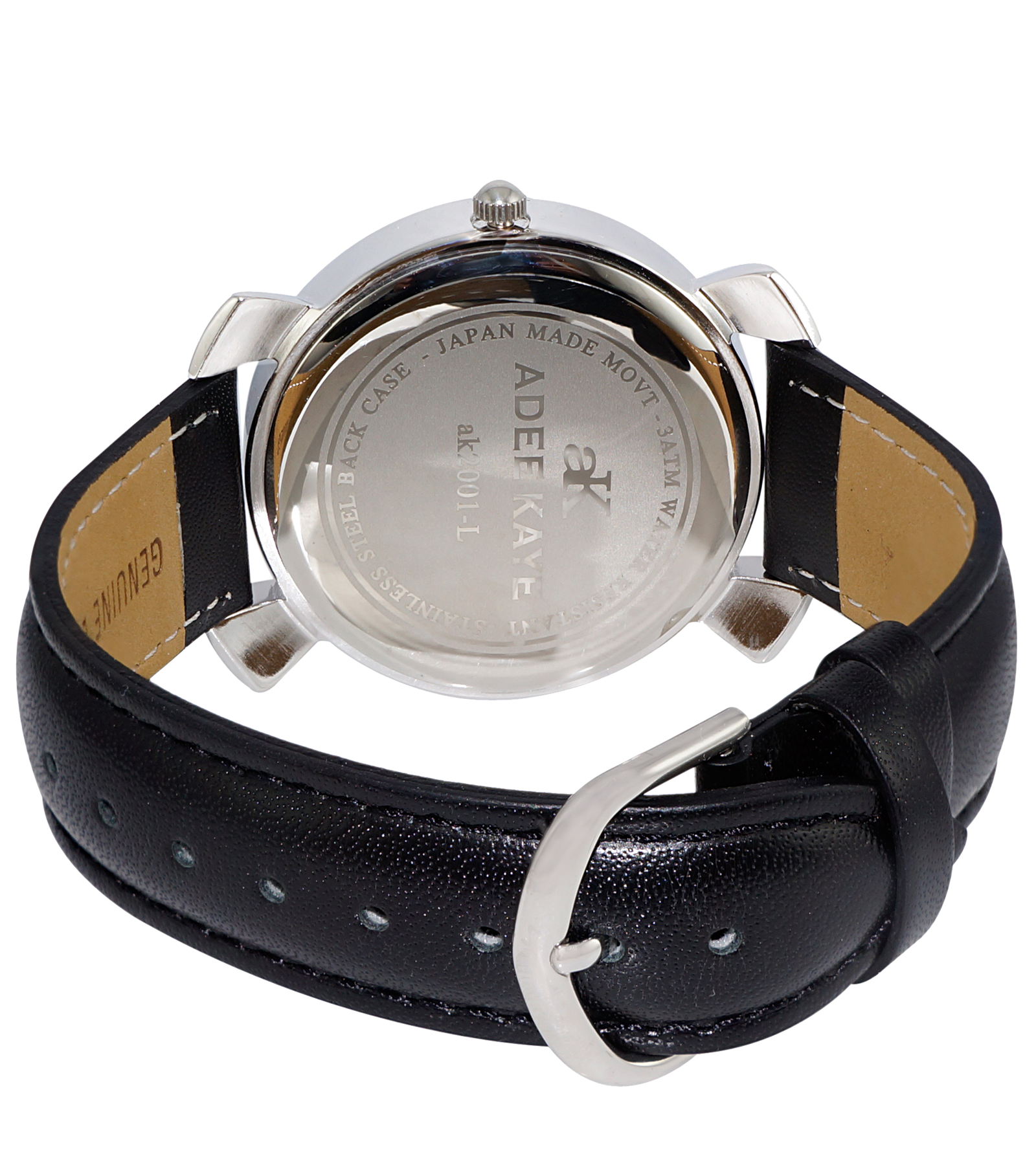 ADEE KAYE LADIES BLUE AND WHITE AUSTRIAN STONE 3-HAND DIAL, AK2001-LBU ...