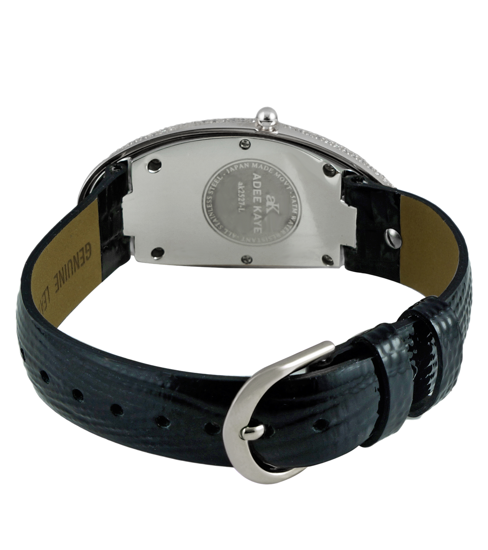 ADEE KAYE LADIES MOP DIAL-CRYSTAL WATCH, AK2527-L, RETAIL AT (MSRP: $ 375.00) | Property Room