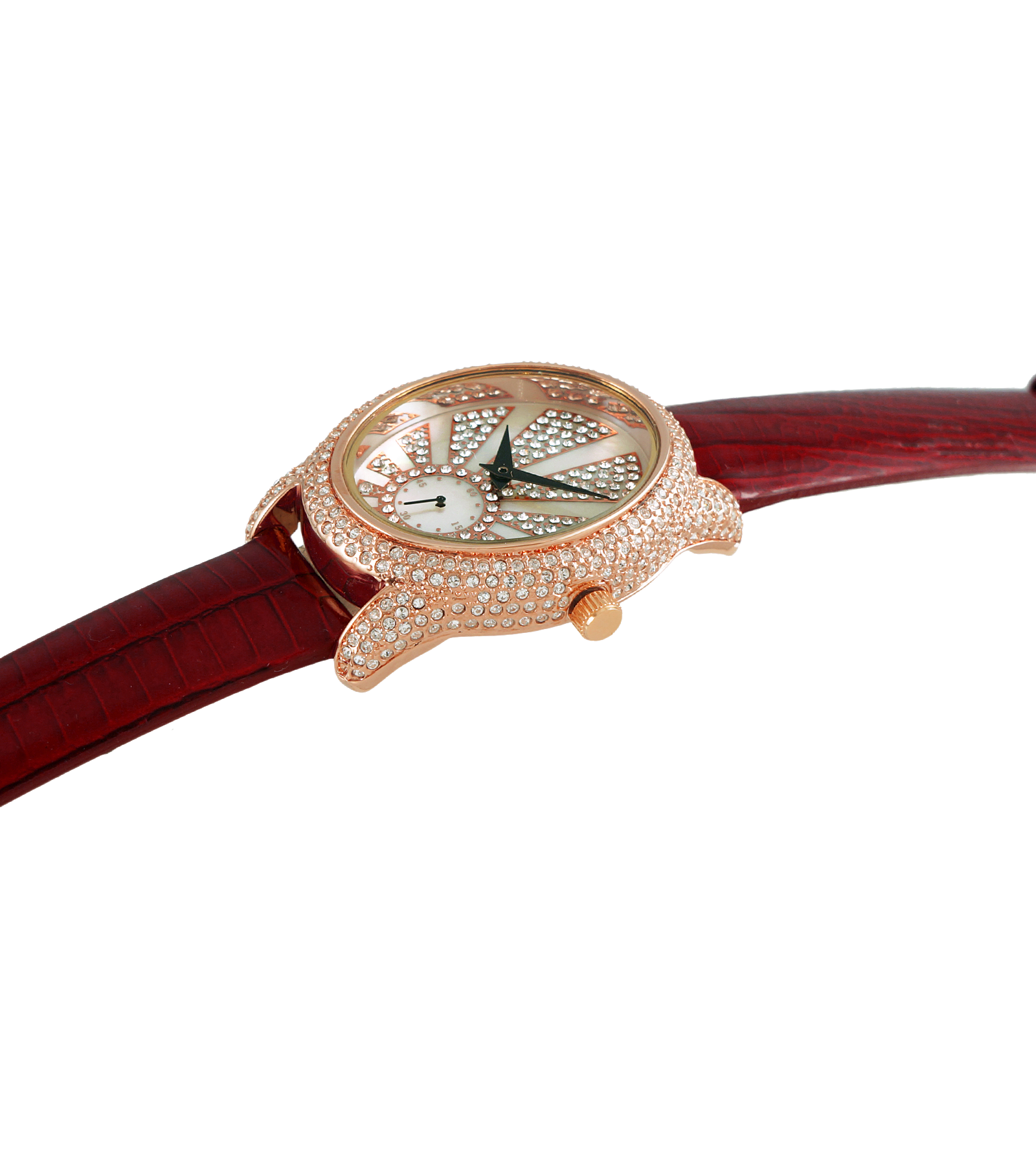 ADEE KAYE WATCHES, LADIES MOTHER OF PEARL DIAL WITH AUSTRIAN STONE ...