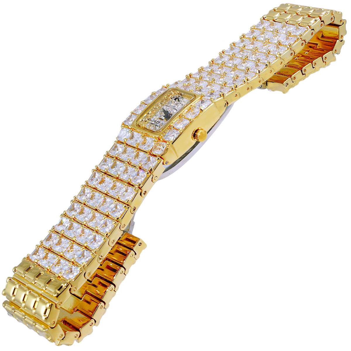 AUSTRIAN CRYSTAL ACCENT, MOP DIAL, JAPAN QUARTZ MOVEMENT, AK9261-LG ...