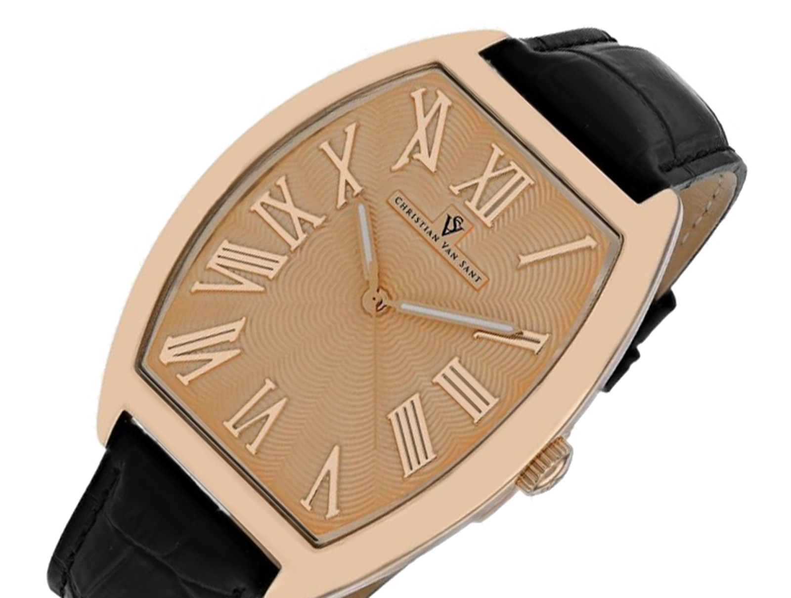 Christian Van Sant Watches, Odyssey Swiss Automatic Black/Green Dial ...