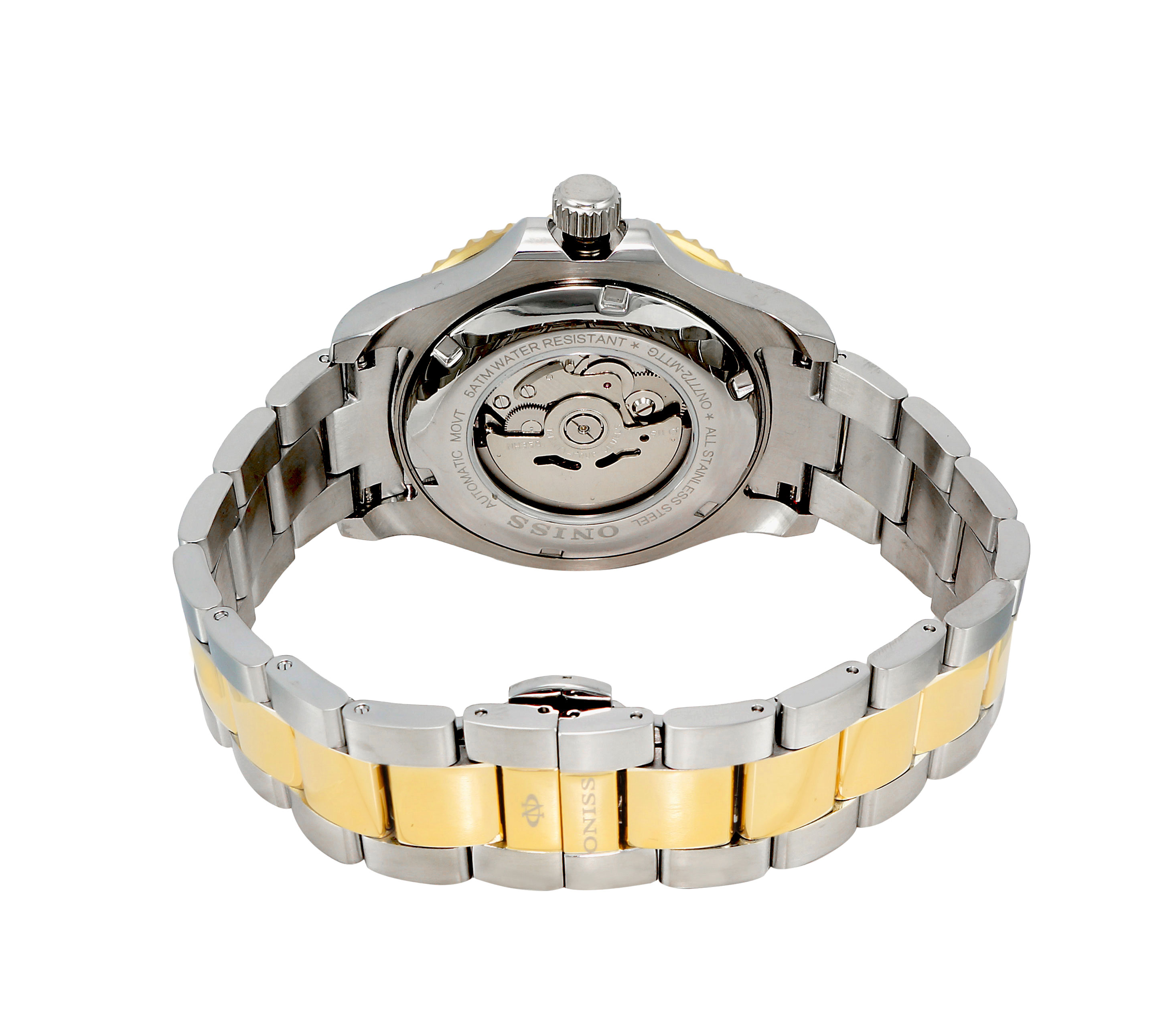 JAPAN H35 AUTOMATIC DATE - MOVEMENT, CERAMIC BEZEL, SUNRAY DIAL, ON7772 ...