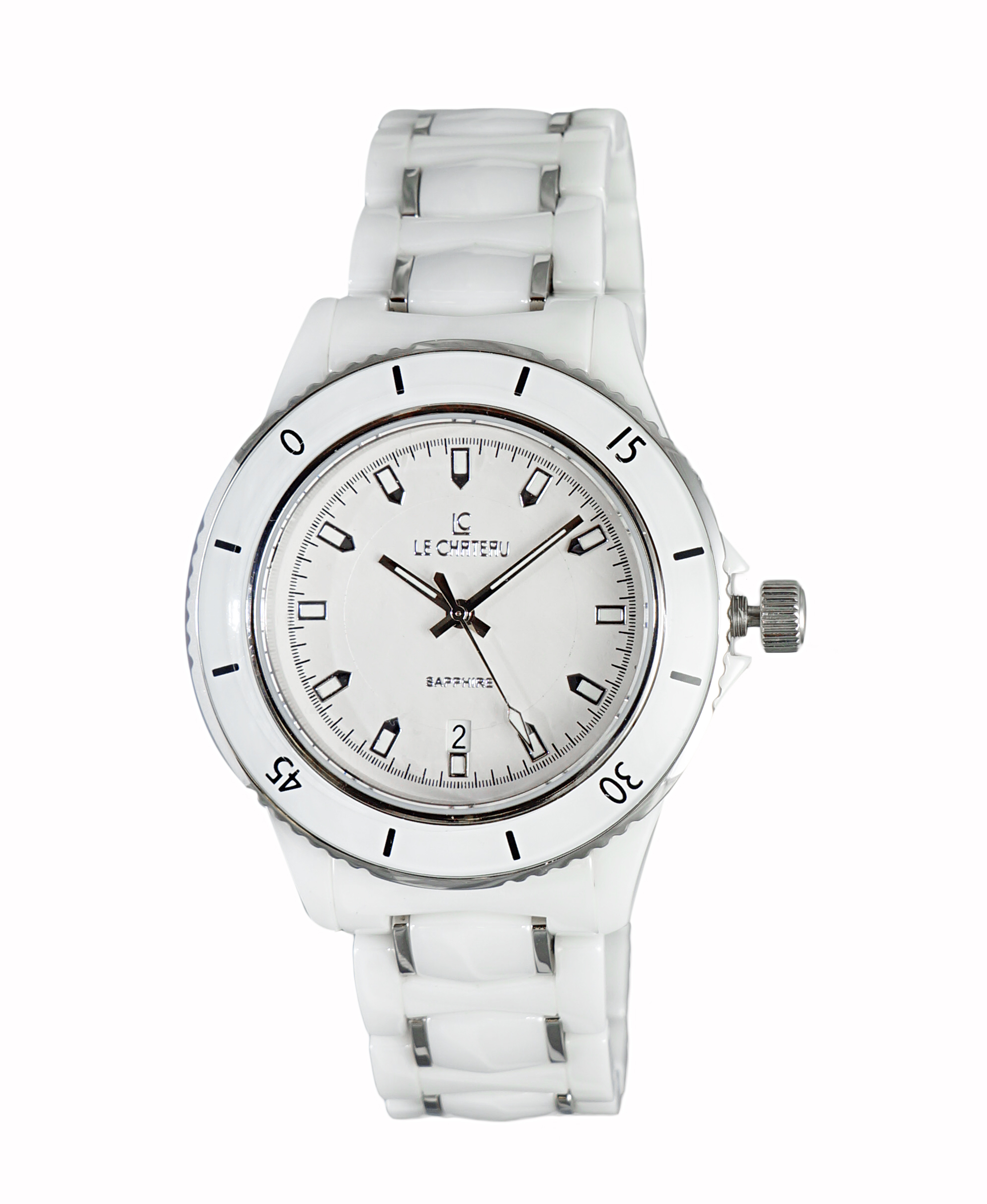 Le Chateau Men's Watch - Black High-Tech Ceramic, (Brand New) RETAIL at ...