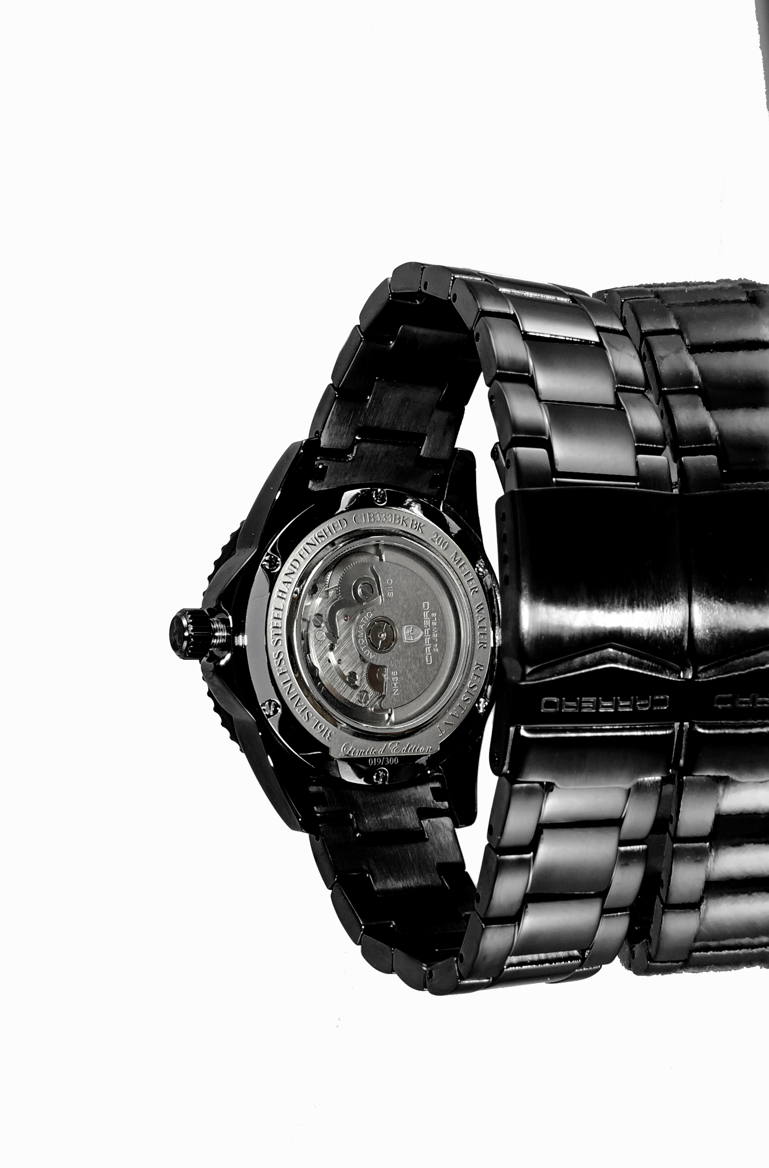 LeChateau, Automatic Sunray Date -Dial with Magnifying Glass ...