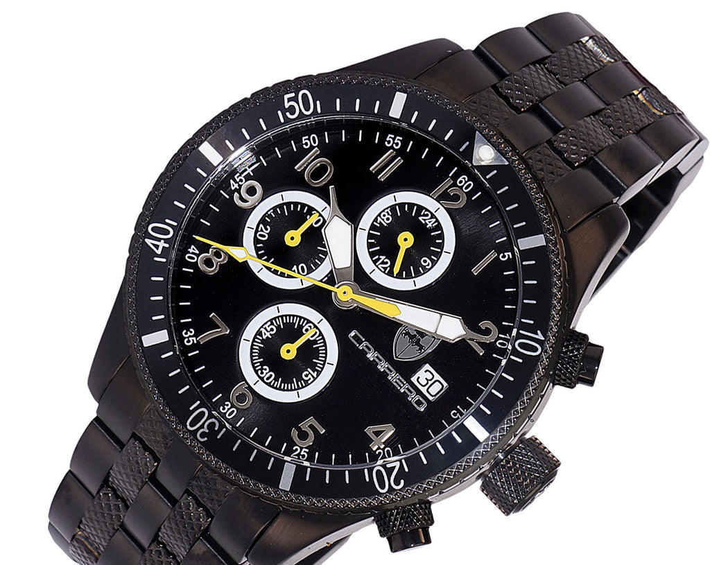 LeChateau - Chronograph Epson VR33 Muscle Movement, CB17733BK Retail at ...