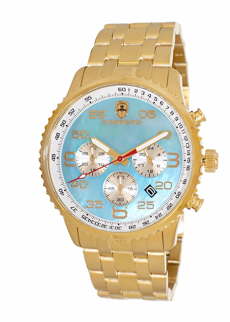 LeChateau, Ladies ISA- Swiss Chronograph movement, Mother of Pearl Dial ...