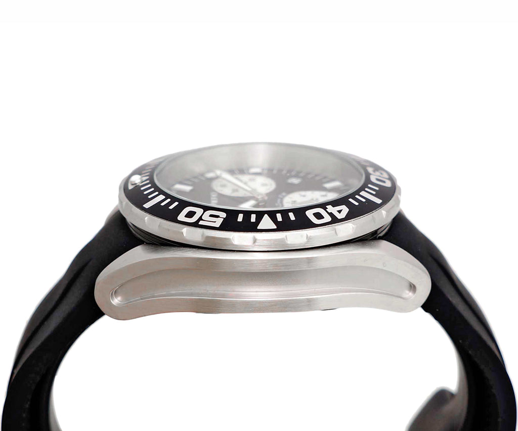 LeChateau, Men's Swiss Multi-Functiom Ronda X30 Movement, Black Dial ...