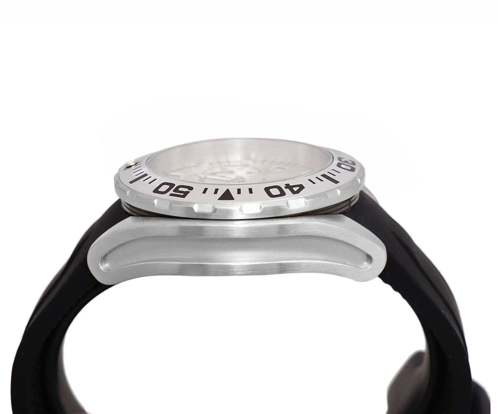 LeChateau, Men's Swiss Multi-Functiom Ronda X30 Movement, White Dial ...