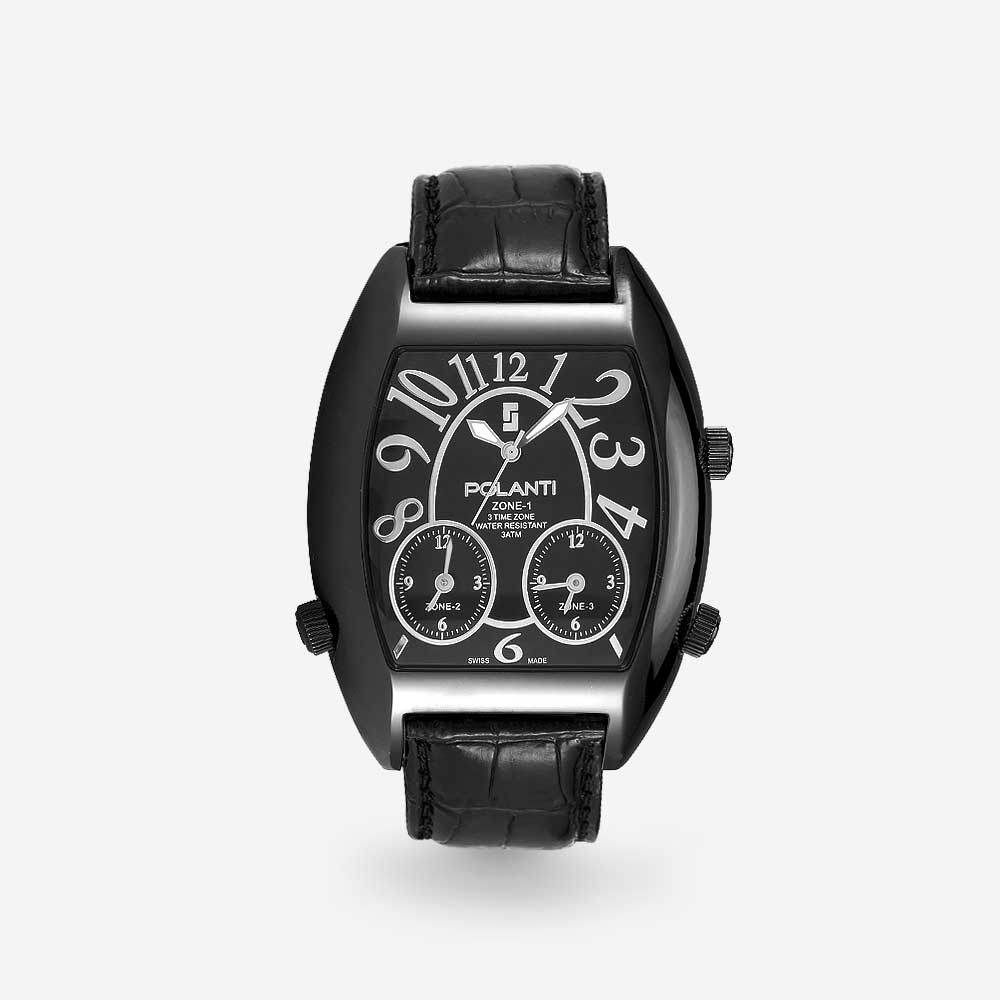 LeChateau - Polanti TORQUE - Black-IP, Rhonda Swiss Chronograph, Black ...