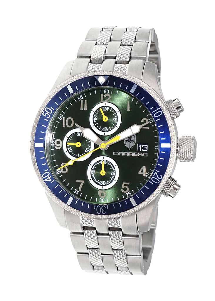Lechateau Watches - Chronograph Epson VR33 Muscle Mov't, Stainless ...