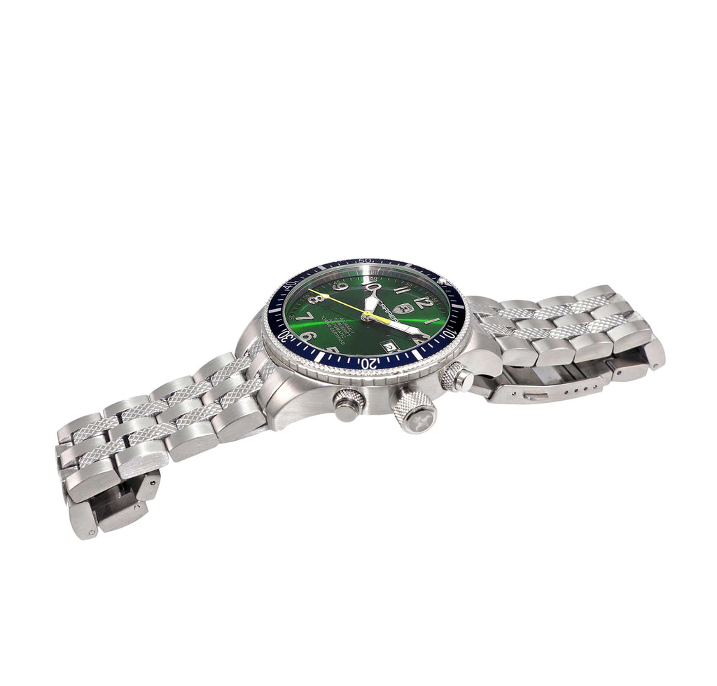 Lechateau Watches - Chronograph Epson VR33 Muscle Mov't, Stainless ...