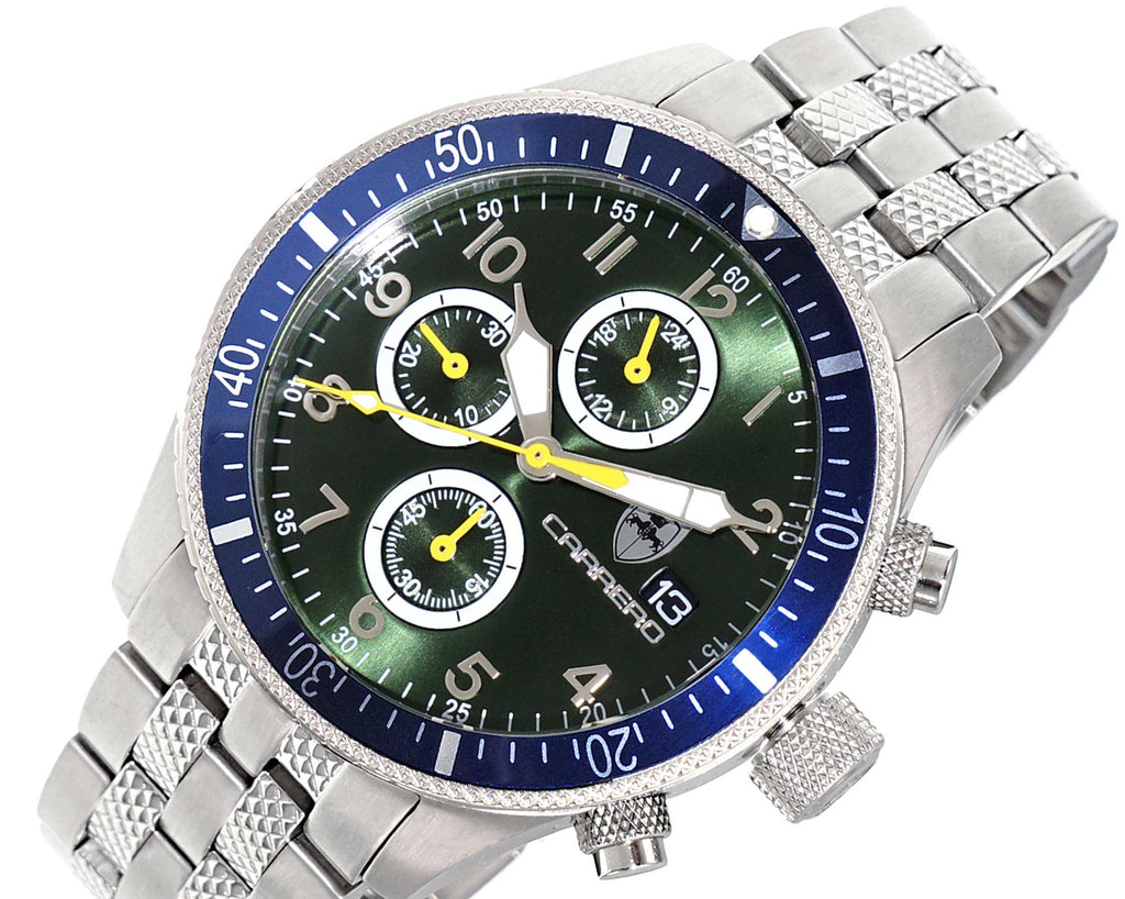 Lechateau Watches - Chronograph Epson VR33 Muscle Mov't, Stainless ...