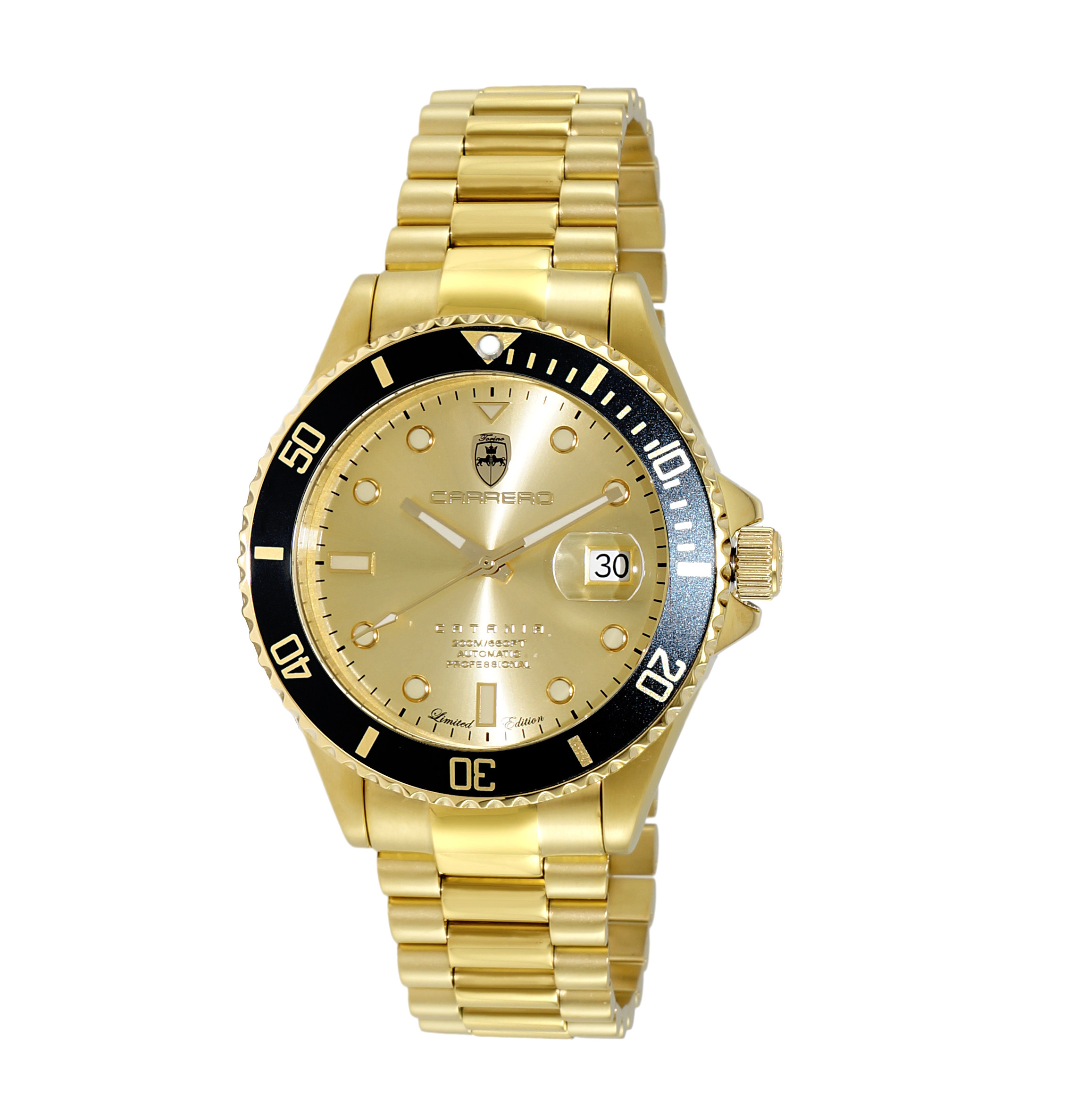 LECHATEAU-TC AUTOMATIC -21 JELWEL (NH35) SUN RAY-DATE DIAL, WITH ...