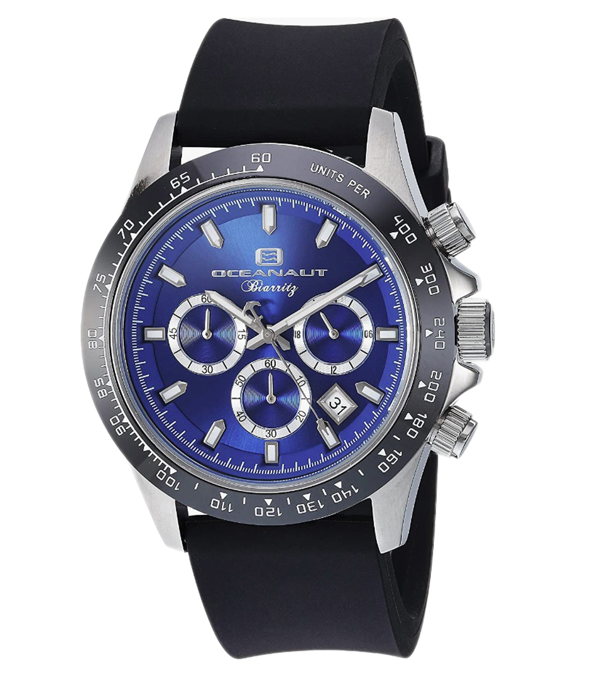 Oceanaut Men's Biarritz Analog Display Quartz, OC6113R - Retal at (MSRP ...