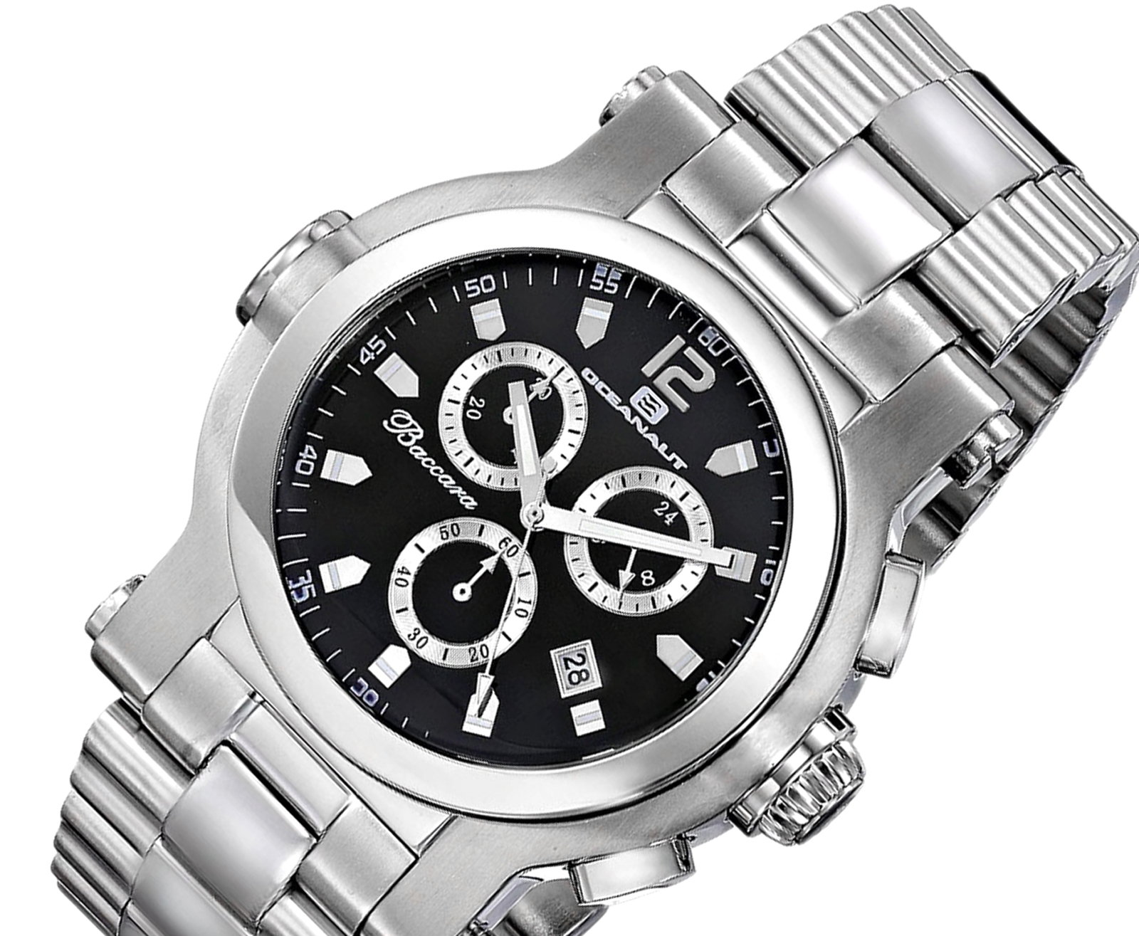 Oceanaut Men's Chronograph Baccara XL Analog Display Quartz, OC0821 ...