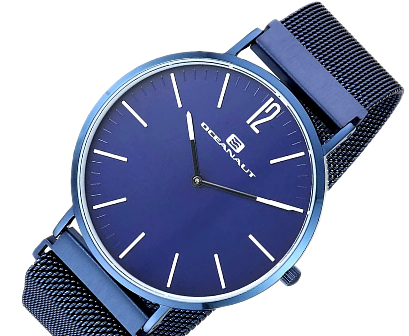 Oceanaut Men's Magnete, Slim Watch, Blue-IP 3-hands Dial, OC0011 ...