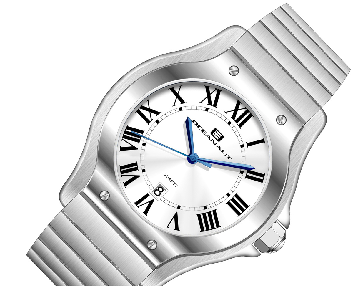 Oceanaut Men's Rayonner 3-hands White dial, OC1390 - Retail at (MSRP ...