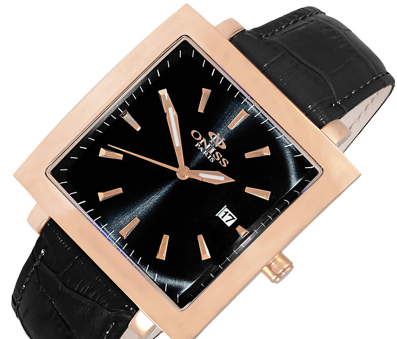 ONISS AUTOMATIC MOVEMENT - 21 JEWELS, SUN RAY - DATE DIAL , ON5515-33WT ...