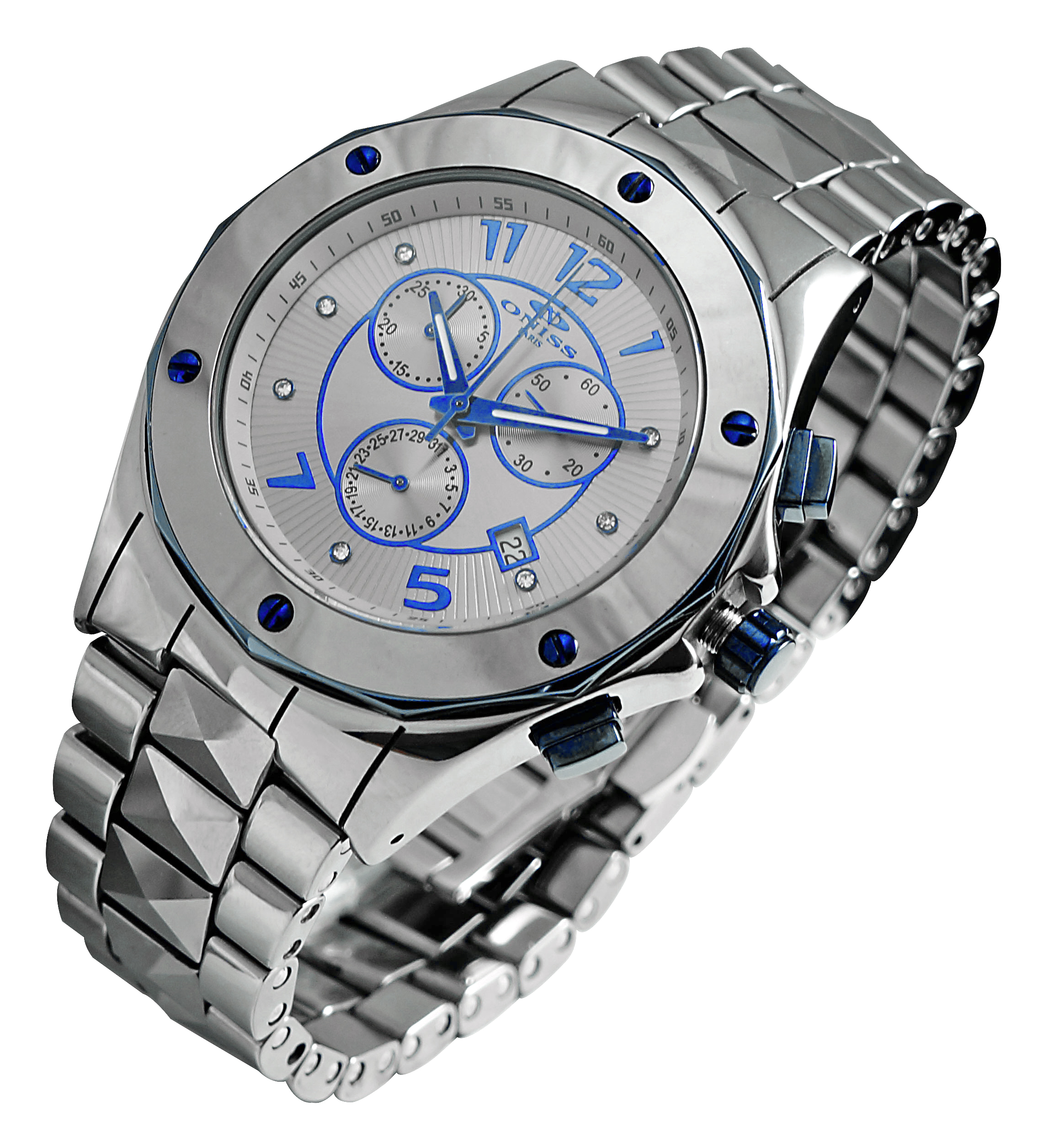 Oniss HIGH TECH CERAMIC, SWISS CHRONOGRAPH MOV'T,ON1003-MIPG | Property ...