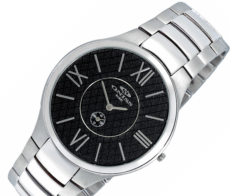 ONISS SWISS MOVEMENT, SLIM WATCH, ON5549-MBK RETAIL AT $350.00 ...