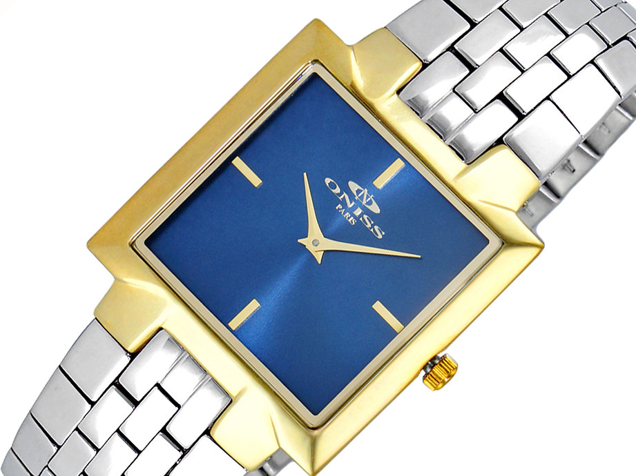 ONISS Watches, SWISS MOVEMENT, SLIM WATCH, ON5544-MGBU, RETAIL AT $295. ...