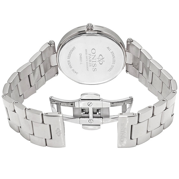 ONISS Watches, SWISS QUARTZ MOVEMENT, AUSTRIAN CRYSTAL, ON6021-LBK ...