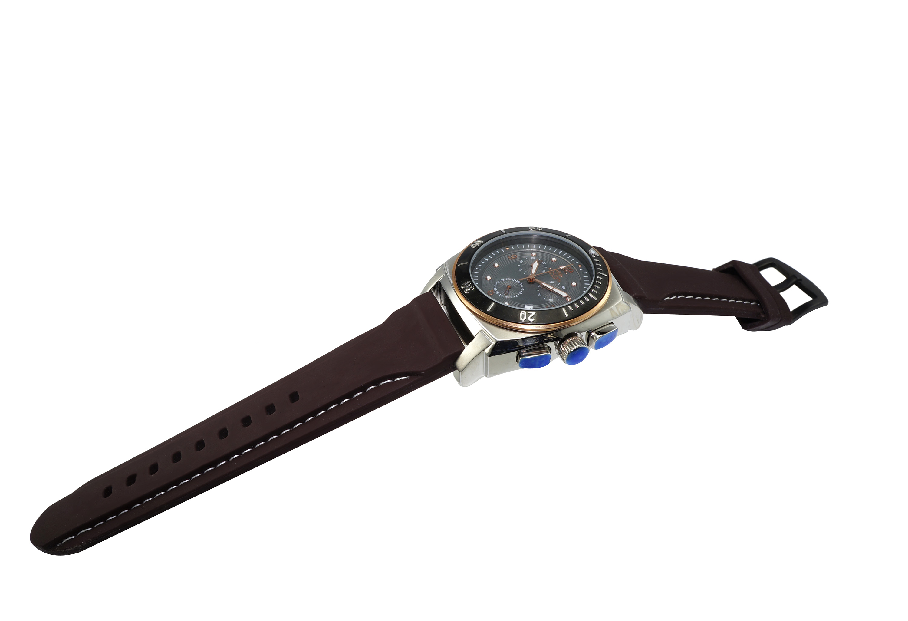 SWISS CHRONOGRAPH MOV'T, STAINELESS STEEL, ONISS ON614-M_RBN - RETAIL ...