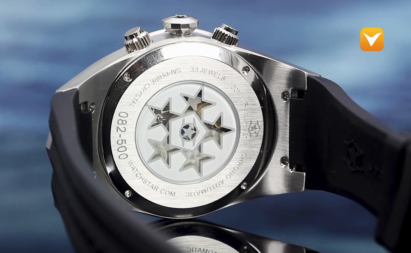 Watchstar Limited Edition Superstar 33 Jewel Automatic Chronograph ...