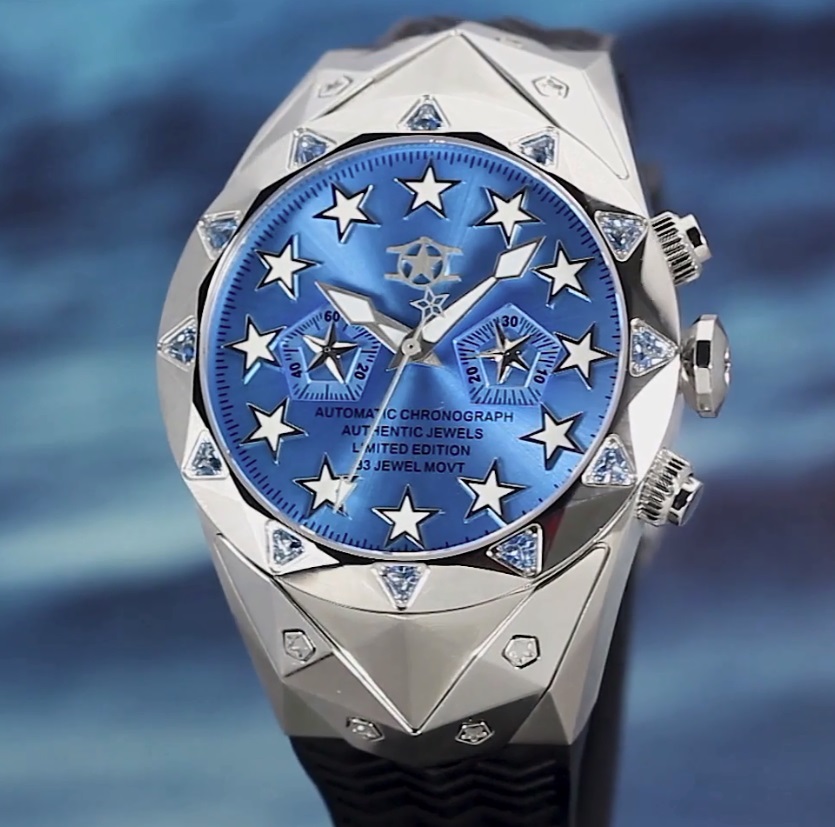 Watchstar Limited Edition Superstar 33 Jewel Automatic Chronograph ...