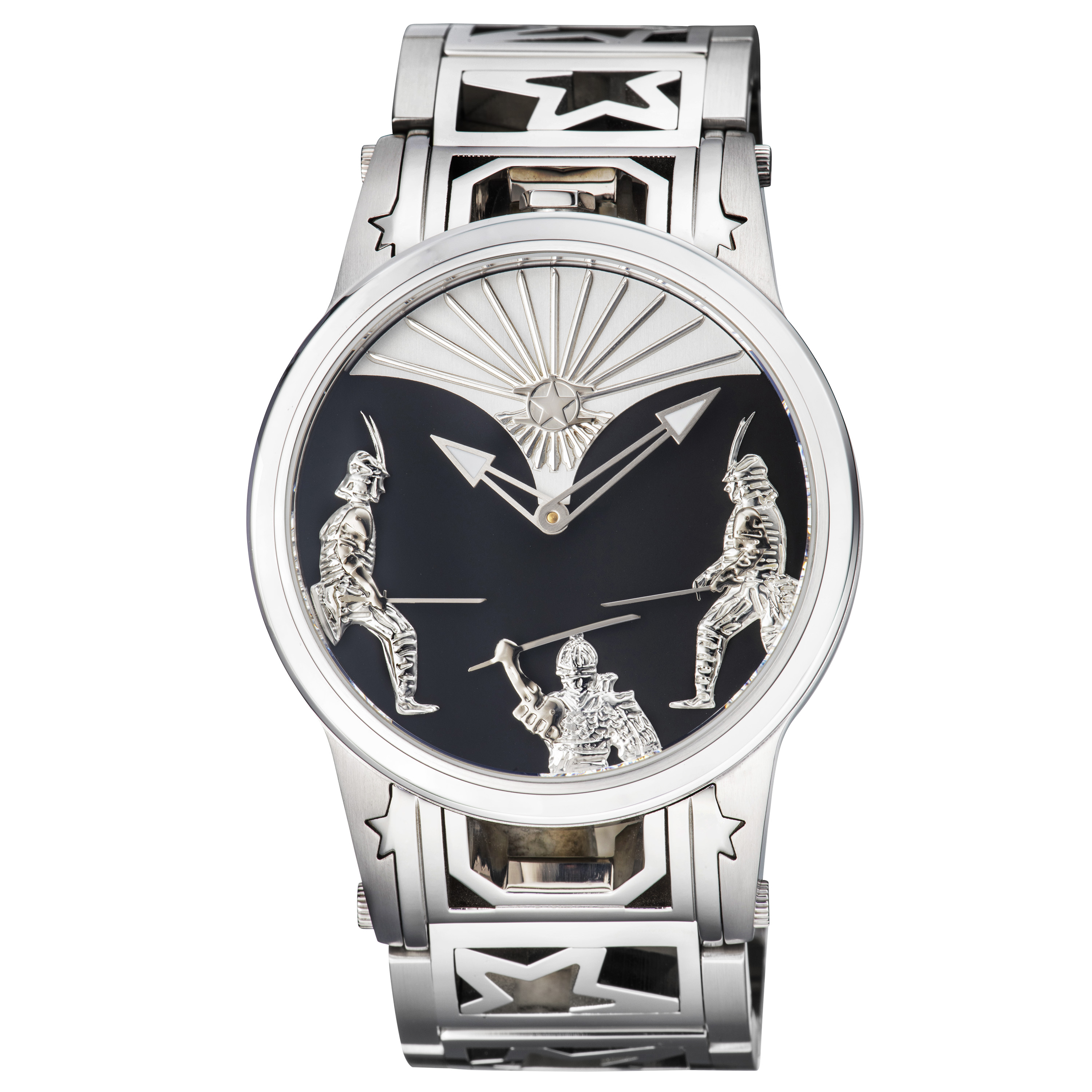 Watchstar Limited Edition Swiss Made Patented Movement Samurai Watch ...