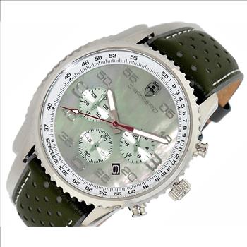 Lechateau - VR32 Movement Chronograph Mov't, Brown MOP Dial, Genuine ...