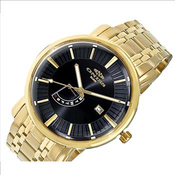 ONISS Watches, Men's Silver Sunray Retrograde day-date dial, Dome ...