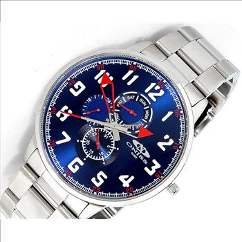ONISS Watches, Stainless steel case and band, Multi-fuction (VX3NE ...