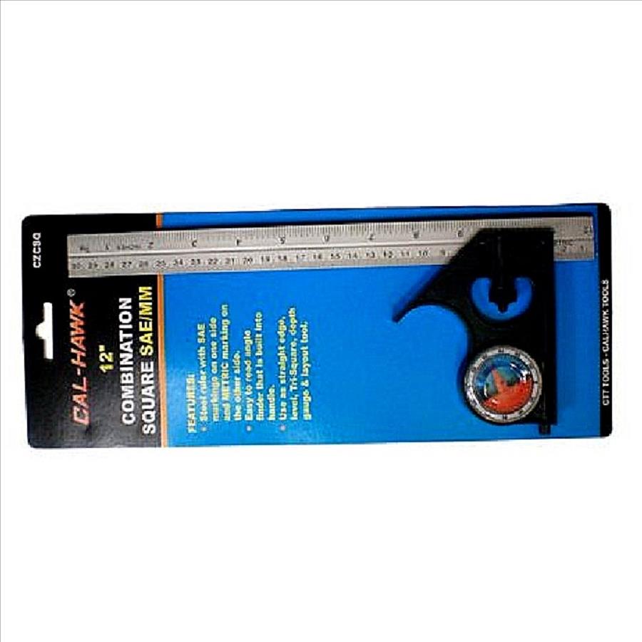 12" Combination Tri-Square SAE/MM | Property Room