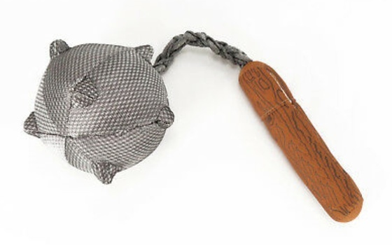 Pet Toy SOFT Morning Star Flail With Squeeze Sound | Property Room