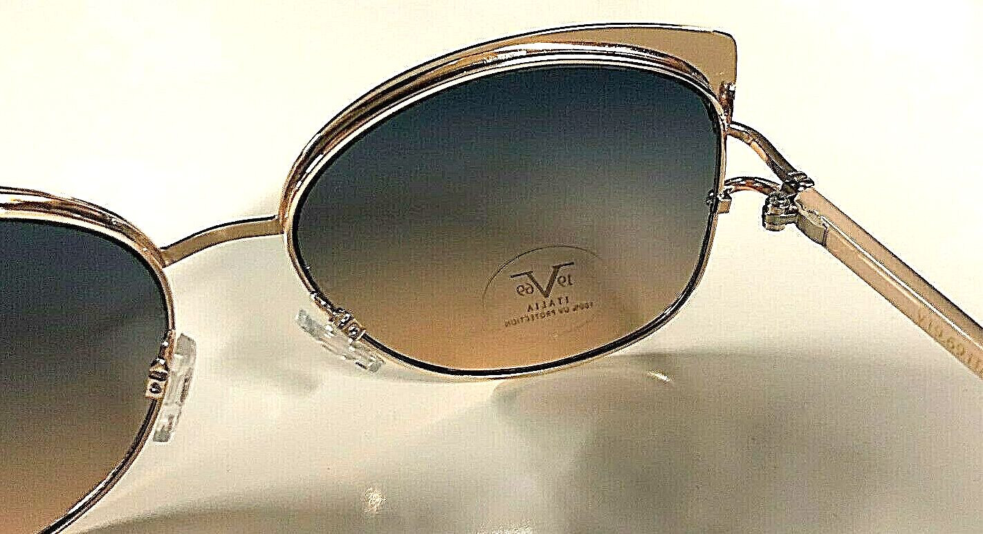New 19V69 Italia VERSACE 1969 Aviator Sunglasses 100% UV | Property Room