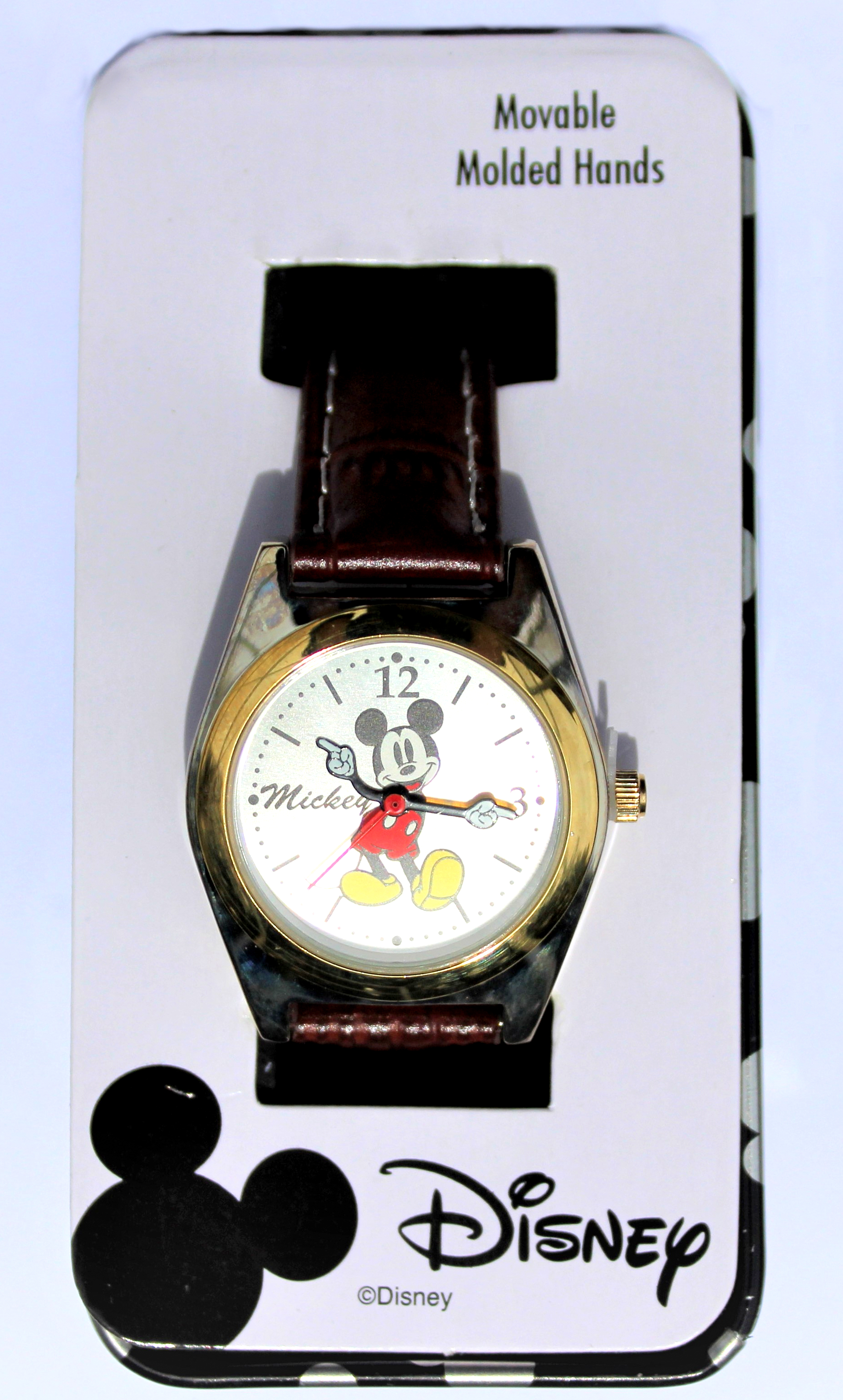 Disney Classic Mickey Mouse New Movable Hands Watch | Property Room