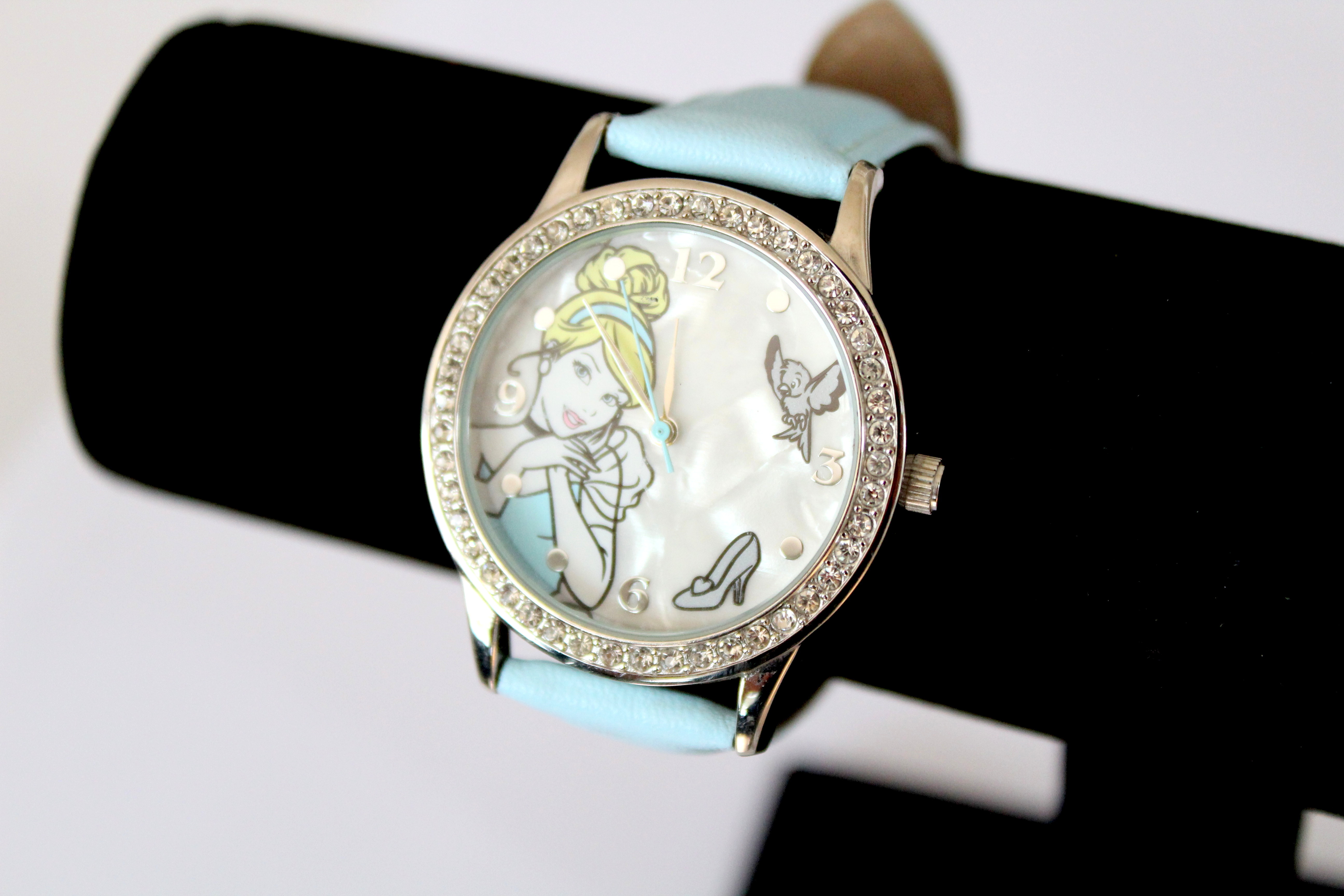 New Disney Classic Cinderella Crystal Studded Watch | Property Room