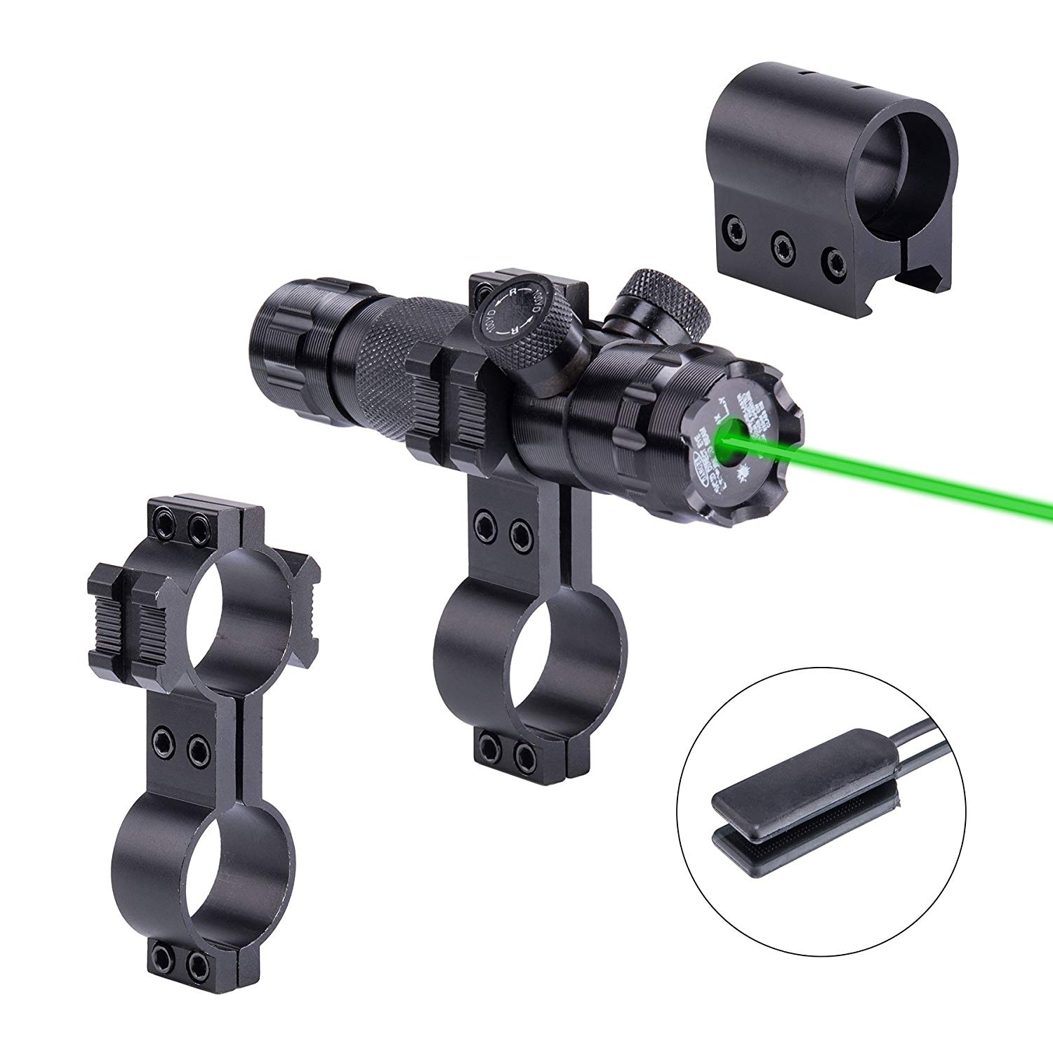 Hunting Rifle Green Laser Sight Dot Scope