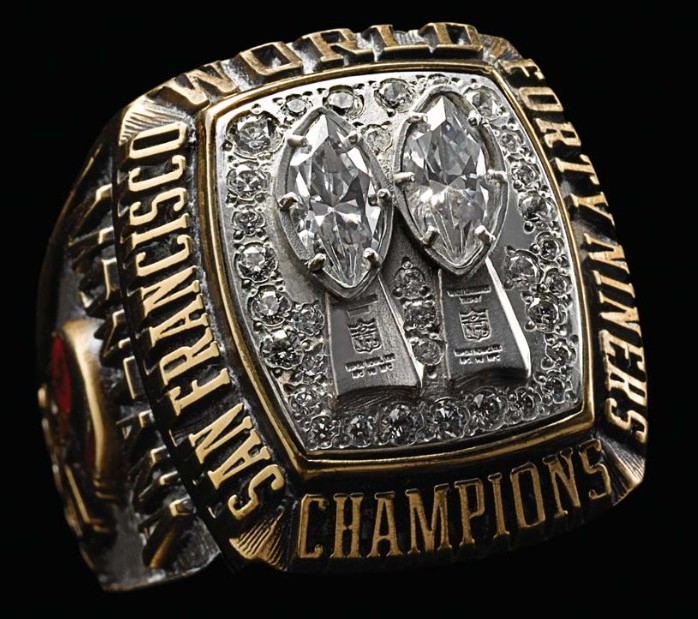 San Francisco 49-ers World Champions Ring Size 11 | Property Room