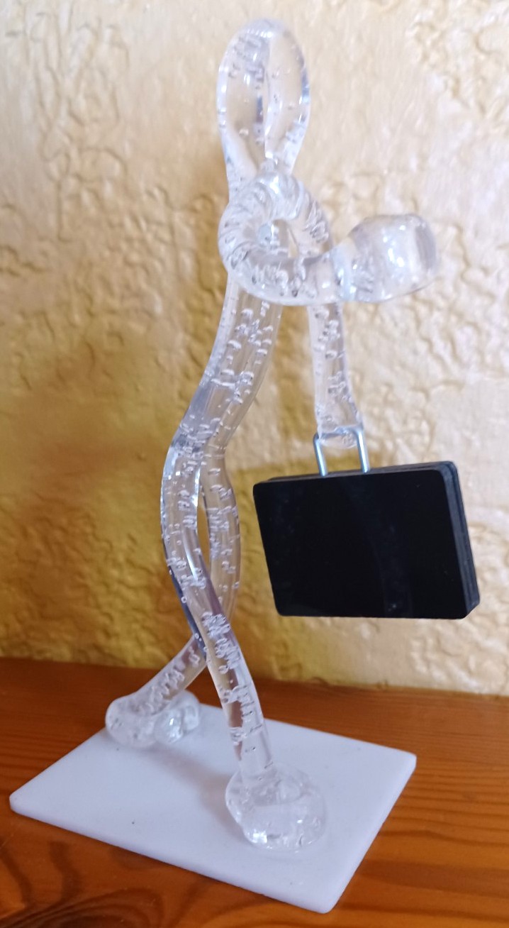 CEO Stick Man Hand Made Acrylic | Property Room