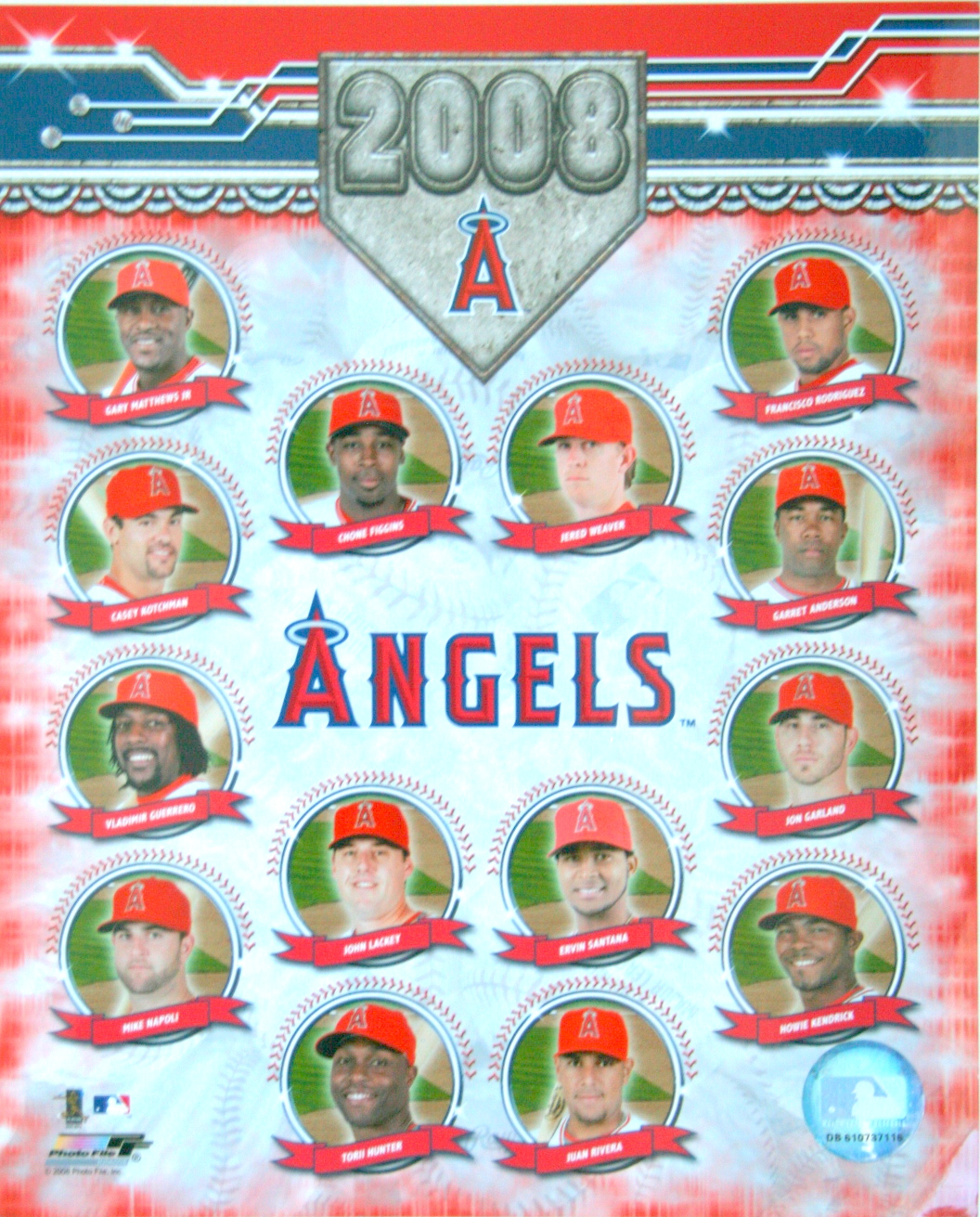 New Los Angeles Angels Collectible Licensed Photo | Property Room