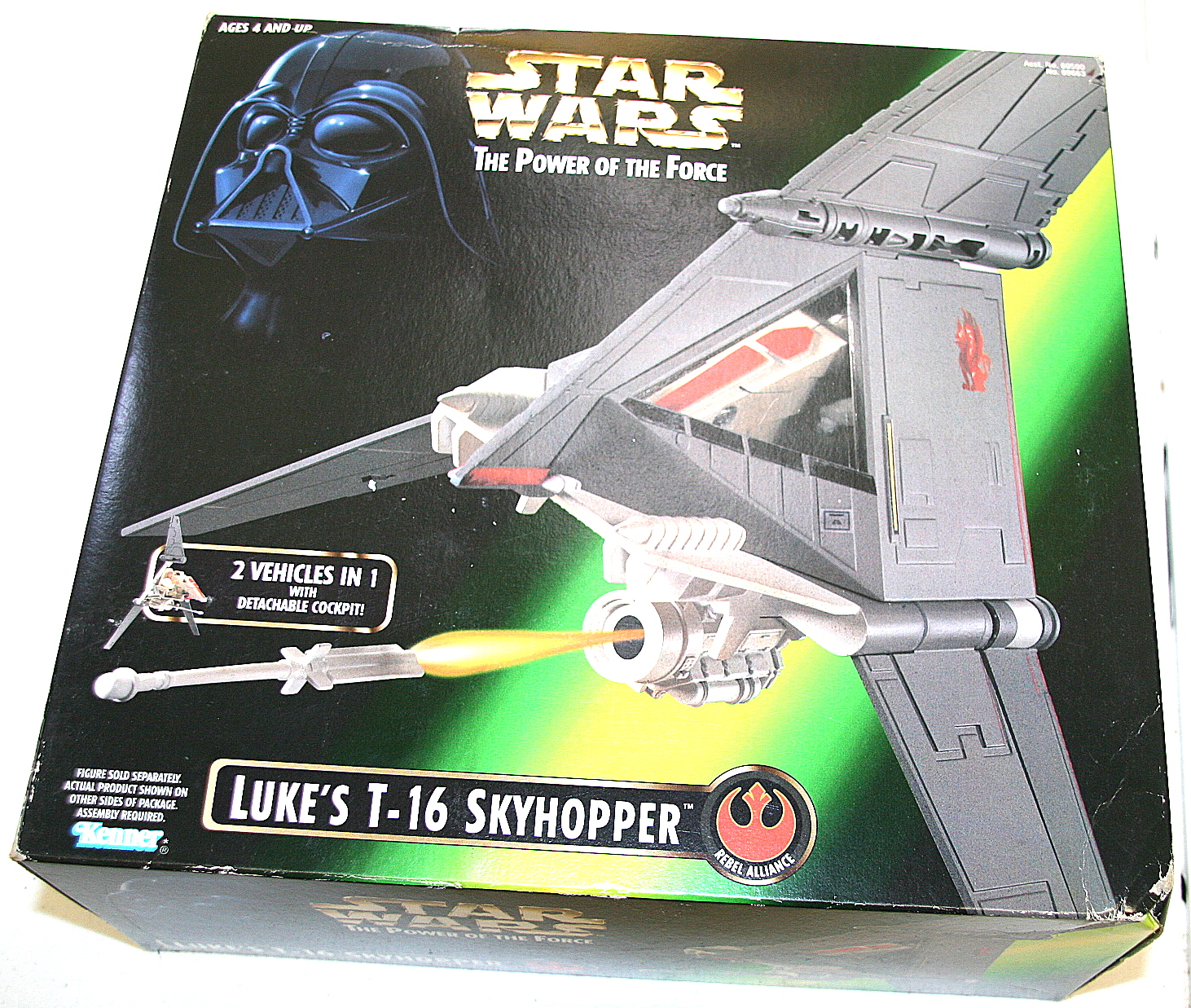 New Vintage Star Wars The Power of the Force Luke´s T-16 Skyhopper ...